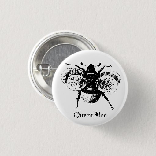 Queen Bee Pin | Zazzle