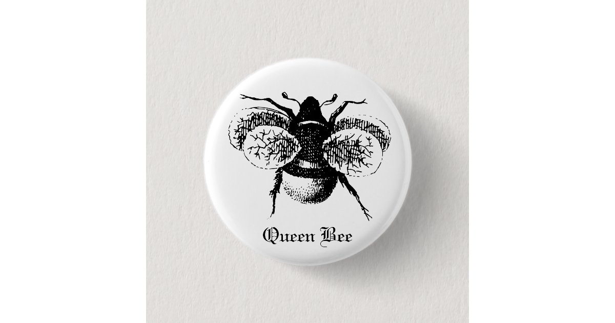 Queen Bee Pin | Zazzle