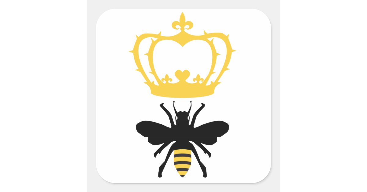 Queen Bee Sticker | Zazzle