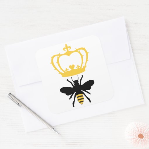 Queen Bee Sticker | Zazzle