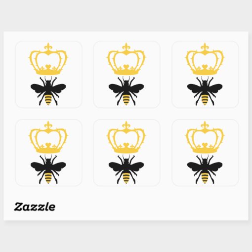 Queen Bee Sticker | Zazzle