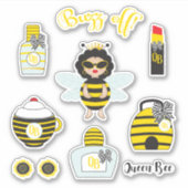 Queen Bee Stickers | Zazzle