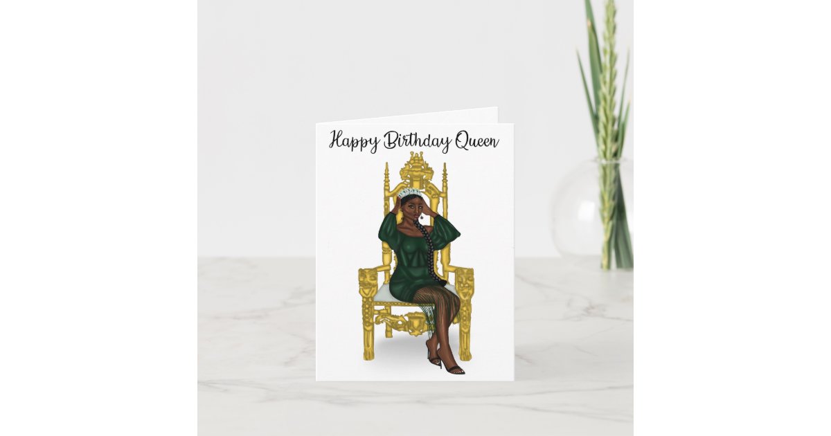 Queen Birthday Card | Zazzle