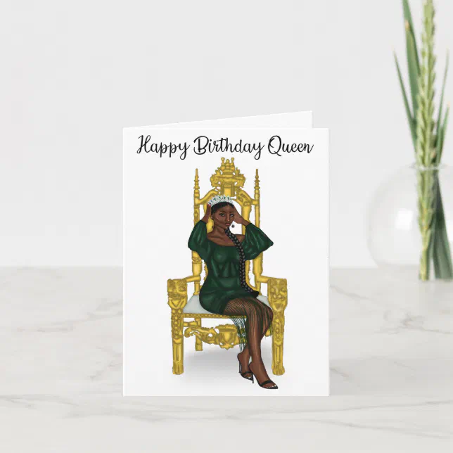 Queen Birthday Card | Zazzle