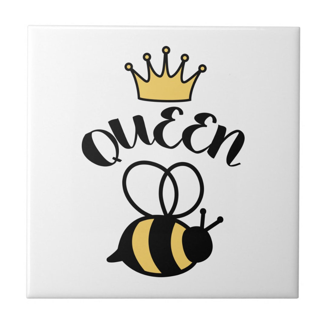 Queen Bumble Bee Ceramic Tile | Zazzle