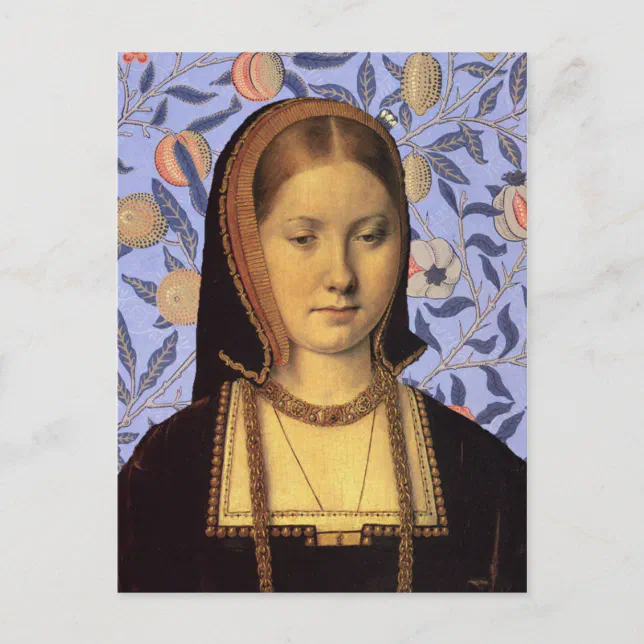 Queen Catherine of Aragon - Portrait Postcard | Zazzle