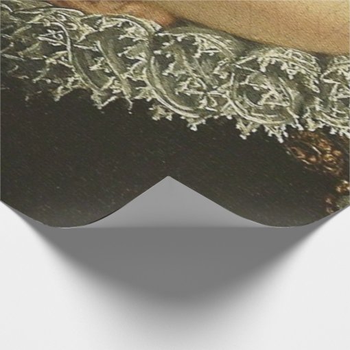 Queen Decoupage Poster Wrapping Paper | Zazzle