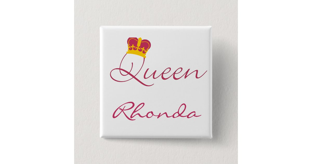 Queen Design Button | Zazzle