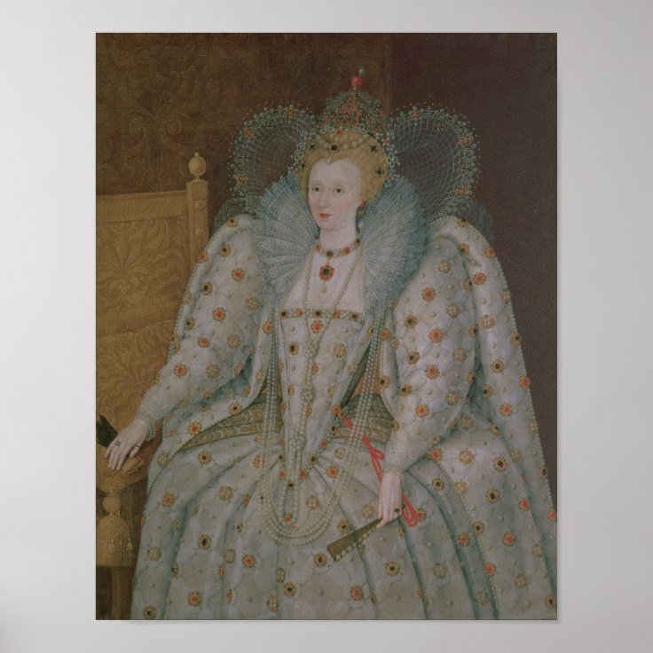 Queen Elizabeth I of England and Ireland Poster | Zazzle