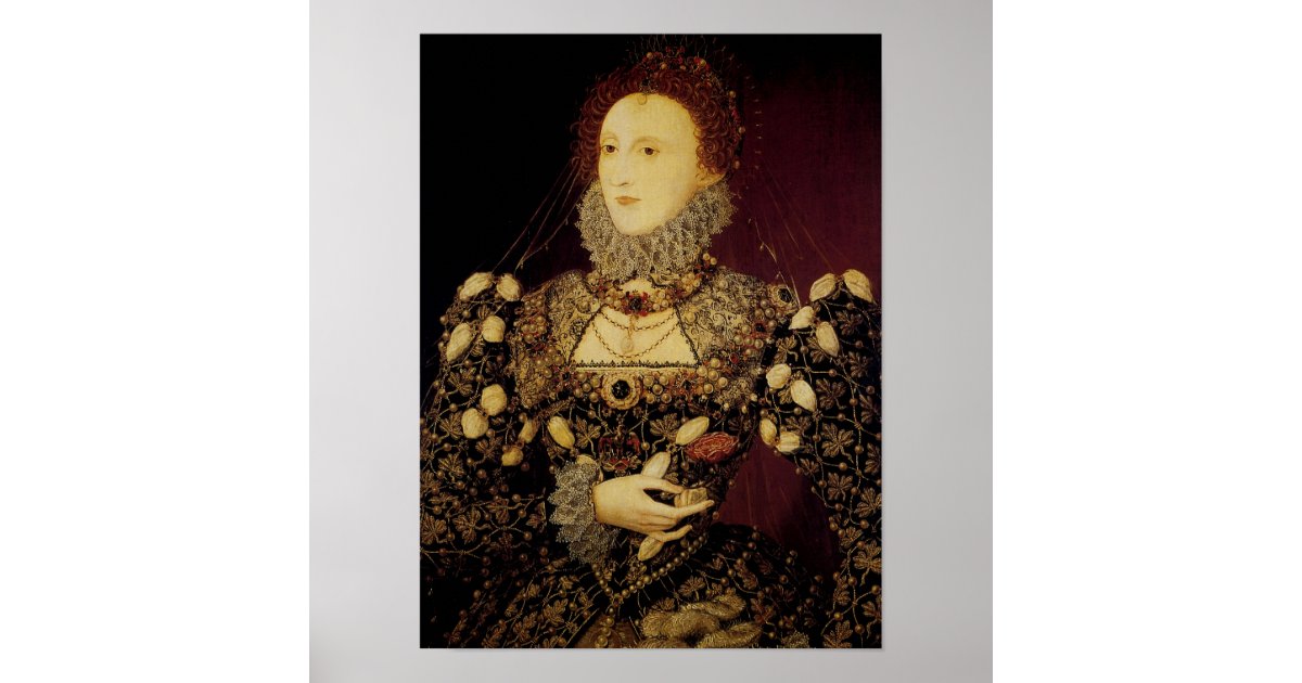 Queen Elizabeth I Poster | Zazzle