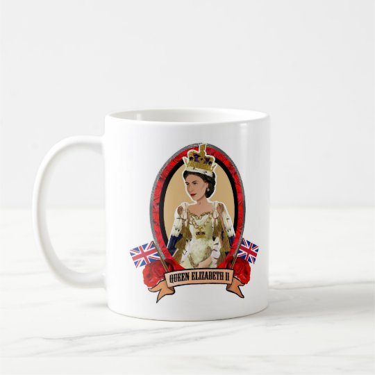 Queen Elizabeth II royal mug | Zazzle.com