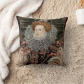 Queen Elizabeth the 1st pillow | Zazzle