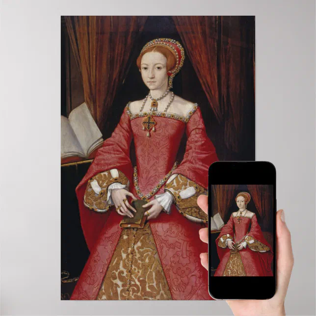 Queen Elizabeth The First Portrait Print | Zazzle