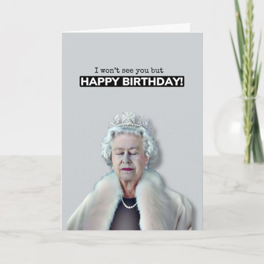Queen Happy Birthday Card | Zazzle.com