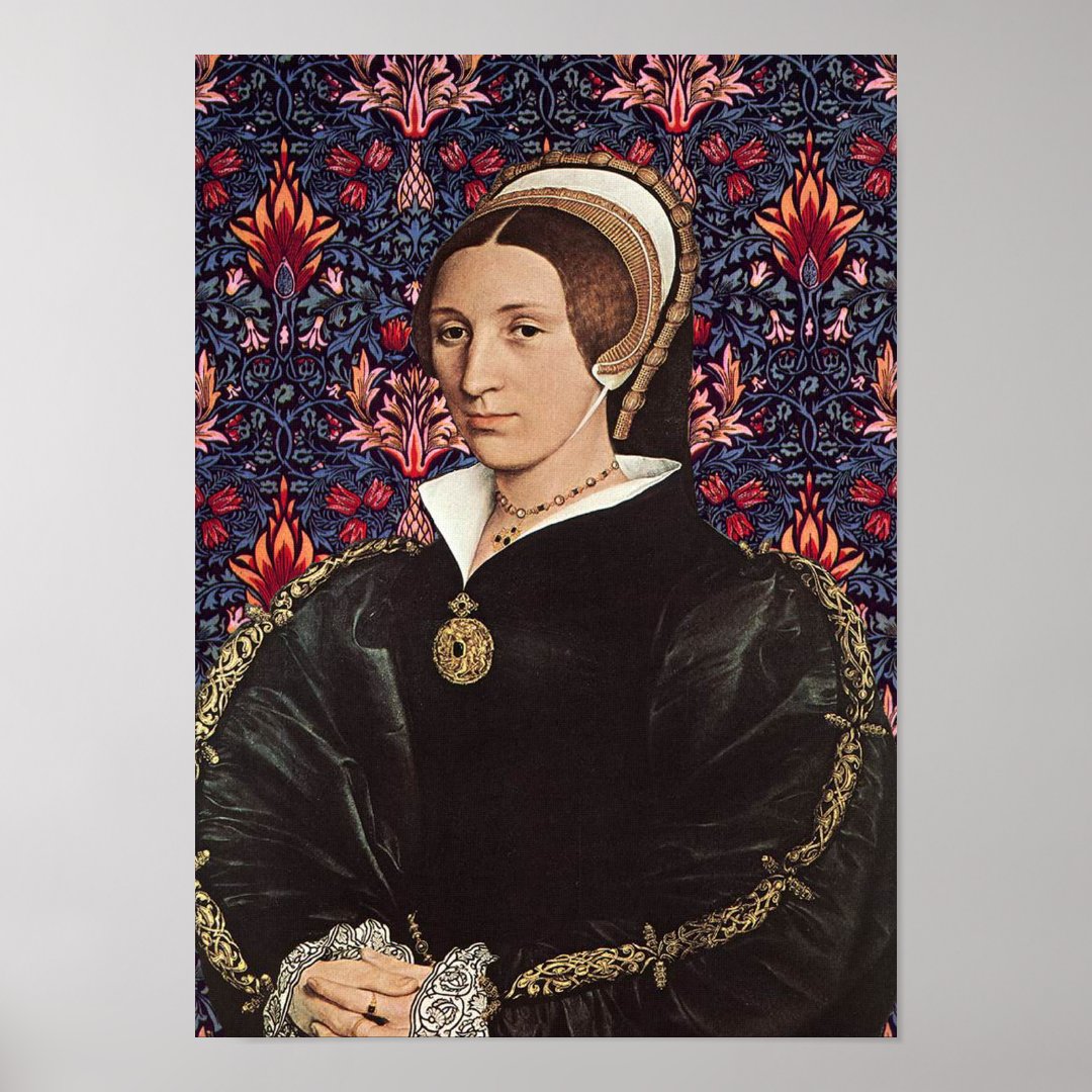 Queen Katherine Howard of England Portrait Poster | Zazzle