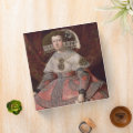 Queen Maria Anna of Spain in a red dress 3 Ring Binder | Zazzle
