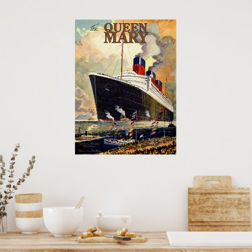 Queen Mary Poster | Zazzle