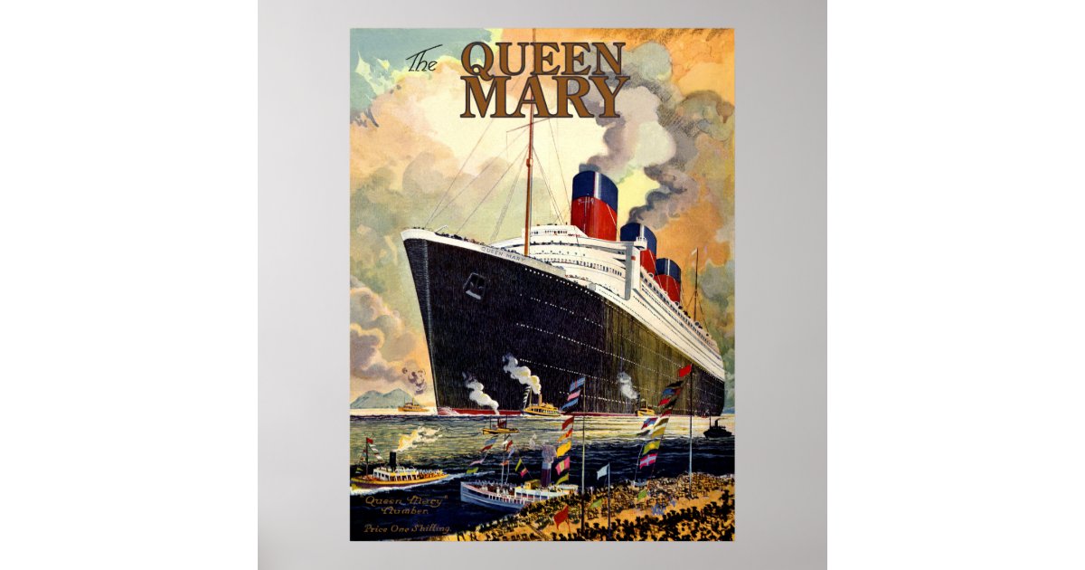 Queen Mary Poster | Zazzle