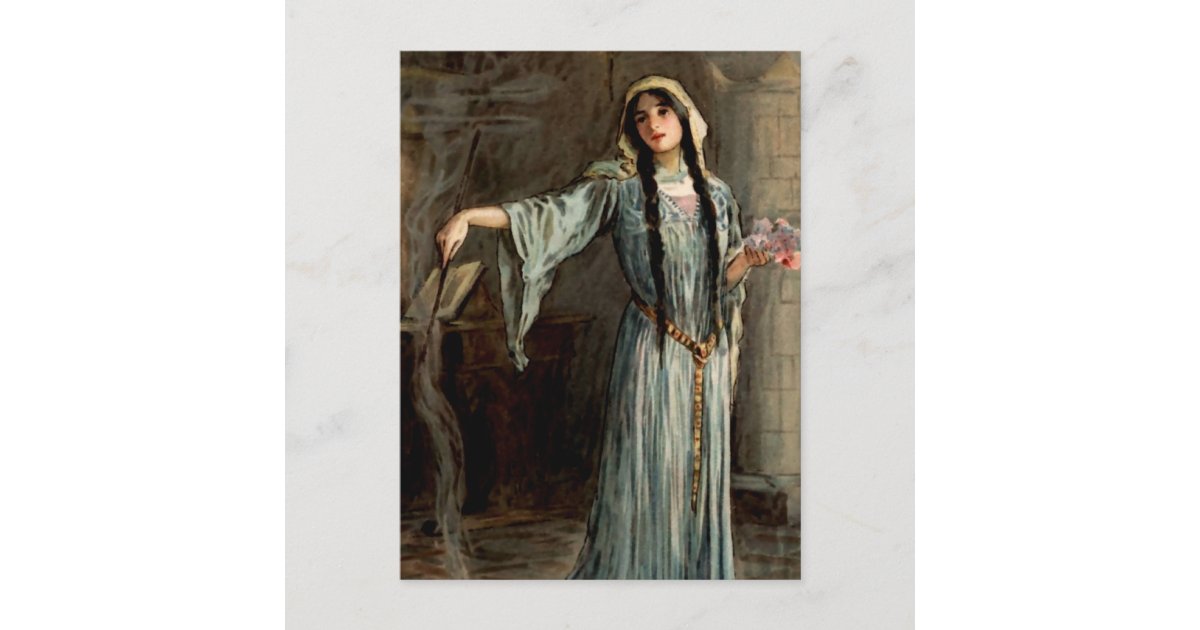 “Queen Morgan Le Fay” by WH Margetson Postcard | Zazzle