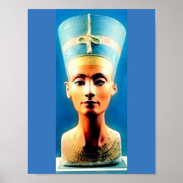 Queen Nefertiti Poster | Zazzle.com
