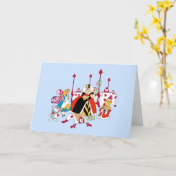 Queen of Hearts | Holding Court Card | Zazzle