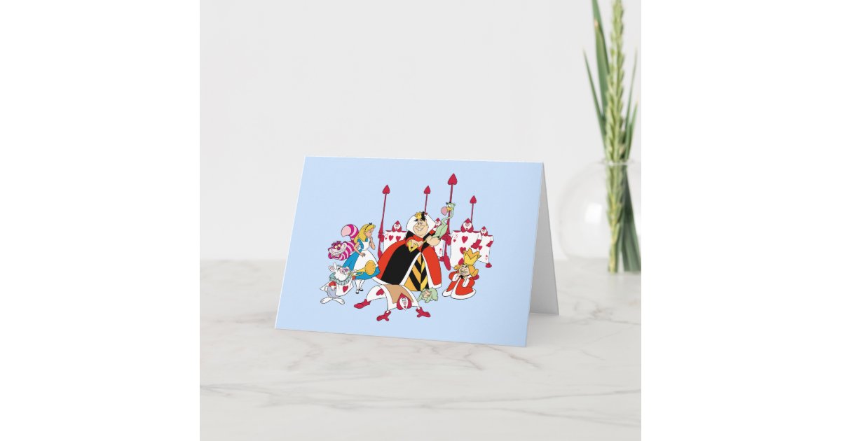 Queen of Hearts | Holding Court Card | Zazzle