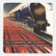 Queen of Scots Pullman Train Square Sticker | Zazzle