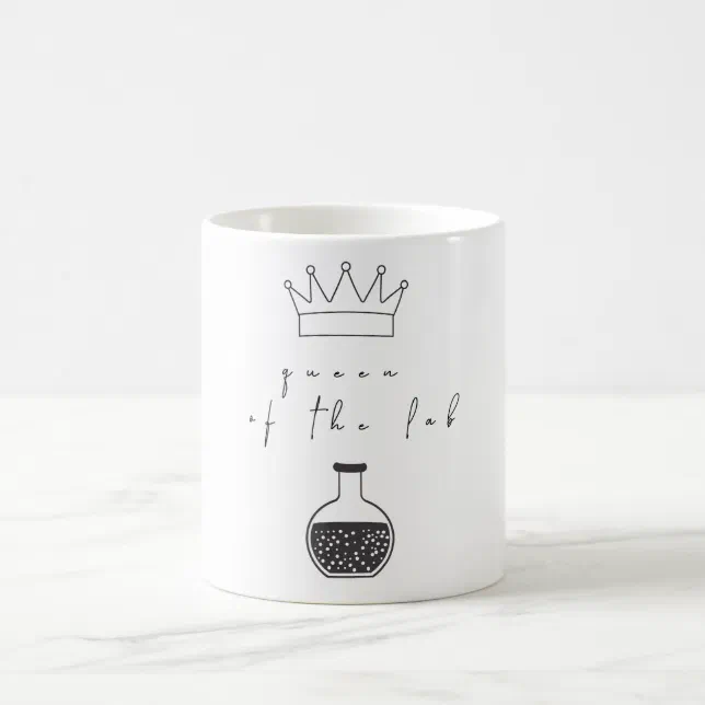 'queen of the lab' coffee/tea mug | Zazzle