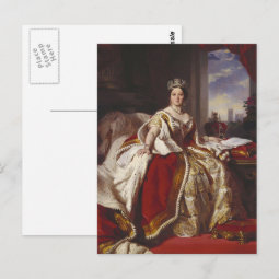 Queen Victoria: Coronation Postcard | Zazzle