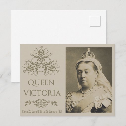 Queen Victoria Postcard | Zazzle