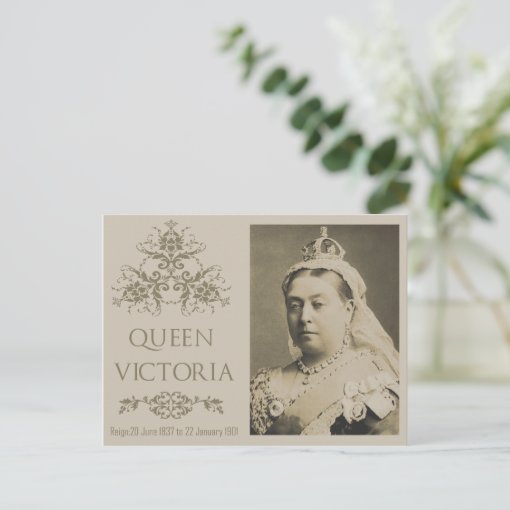 Queen Victoria Postcard | Zazzle