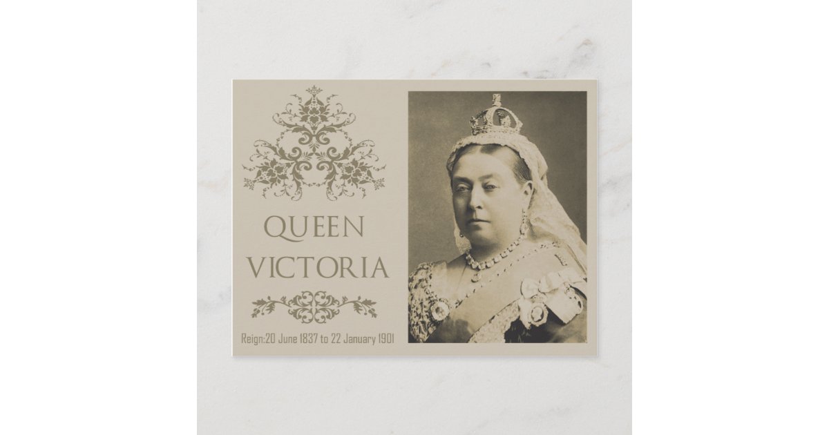 Queen Victoria Postcard | Zazzle