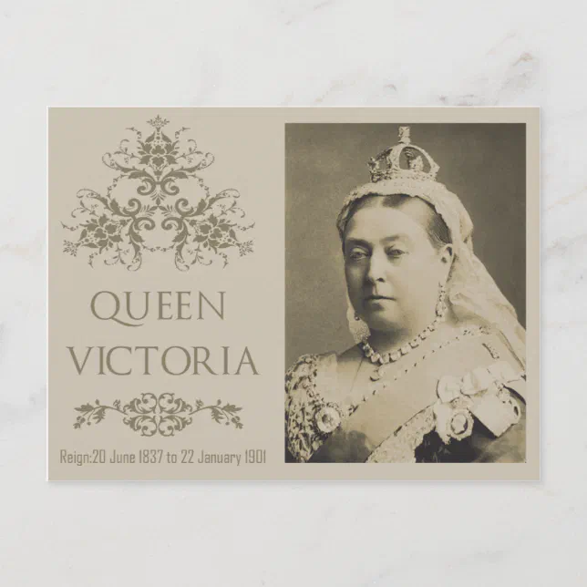 Queen Victoria Postcard | Zazzle