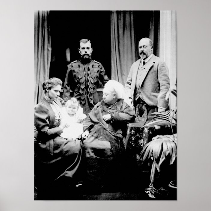 Queen Victoria, Tsar Nicholas II Poster | Zazzle.com