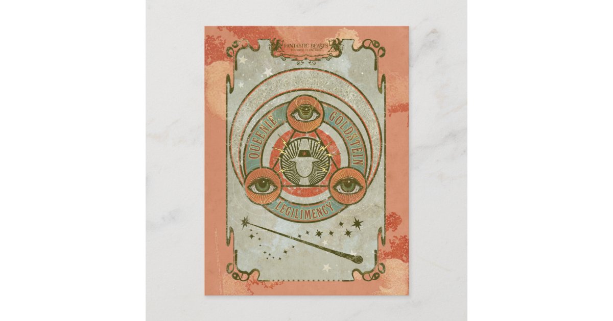 QUEENIE GOLDSTEIN™ Legilimency Graphic Postcard | Zazzle