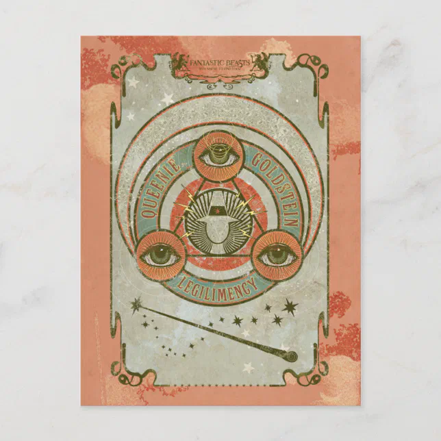 QUEENIE GOLDSTEIN™ Legilimency Graphic Postcard | Zazzle