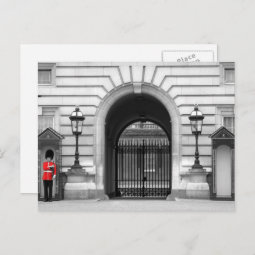 Queen's Guard Keeping Watch Postcard | Zazzle