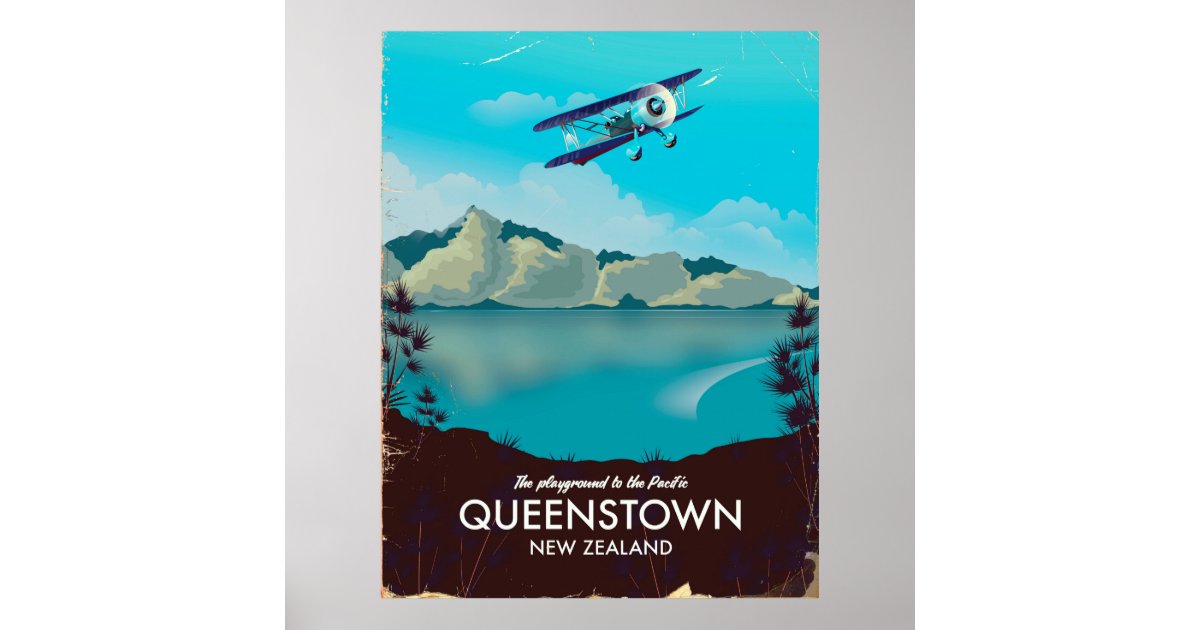 Queenstown New Zealand Poster | Zazzle