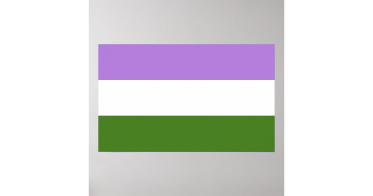 Queer Pride Flag Poster | Zazzle