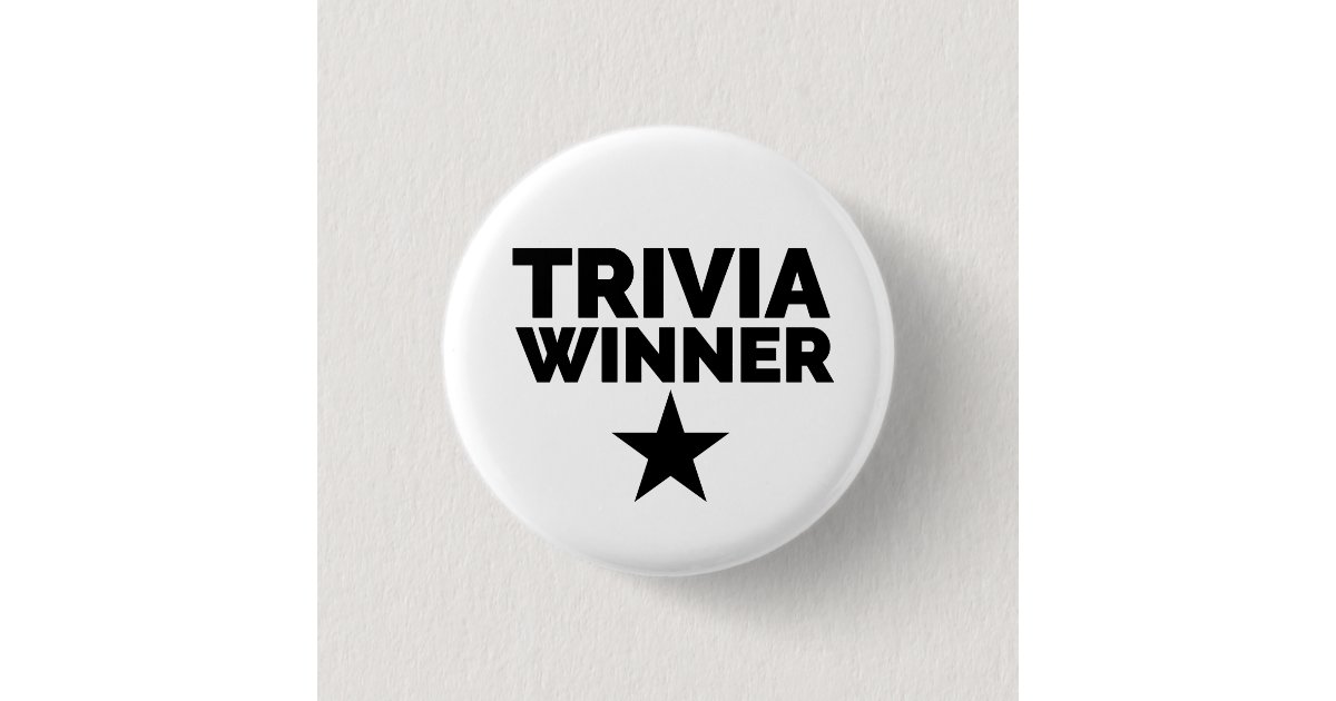 Queerpedia Trivia Winner Badge lgbt design Button | Zazzle