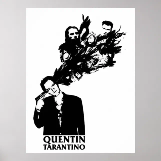 Quentin Tarantino Poster | Zazzle