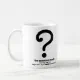 Question Mark Grammar Mug Funny Office Coffee Mug | Zazzle