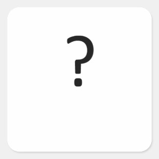 Question Mark Stickers | Zazzle