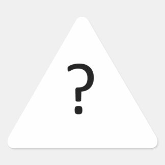 Question Mark Stickers | Zazzle