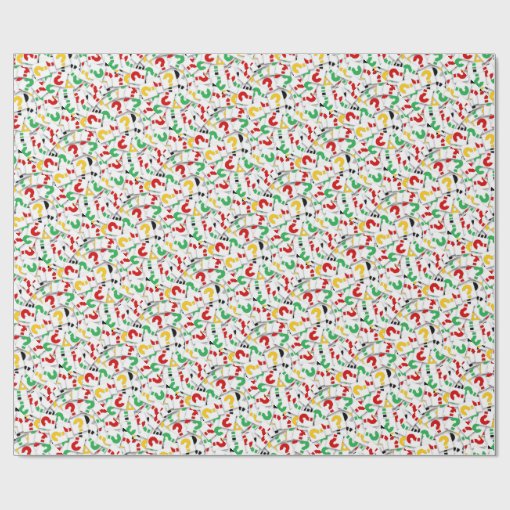 Question Mark Wrapping Paper | Zazzle