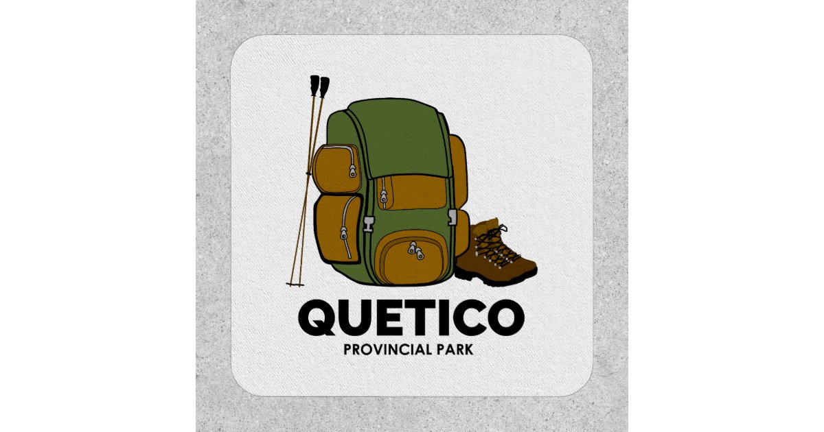 Quetico Provincial Park Backpack Patch | Zazzle