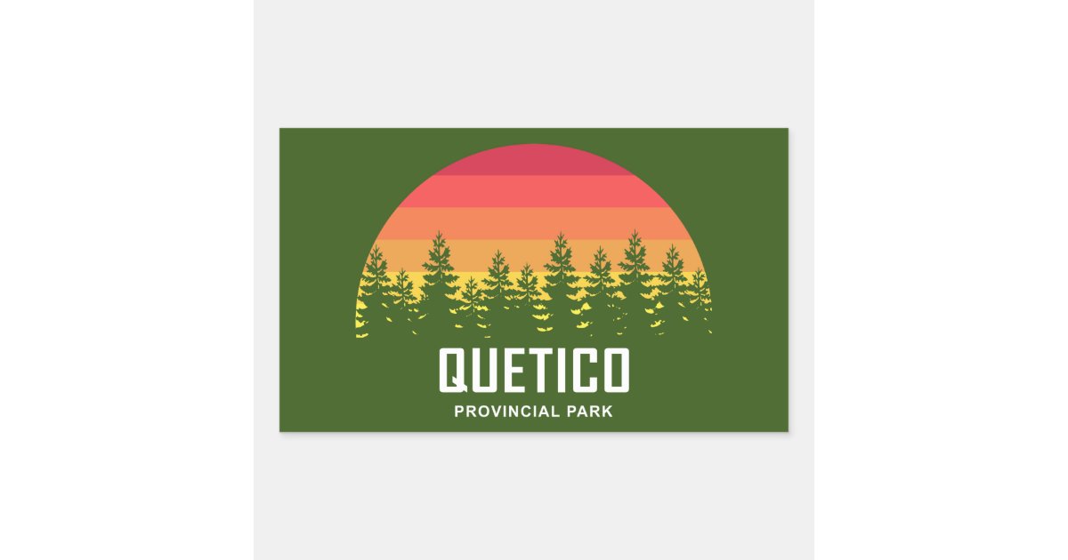 Quetico Provincial Park Rectangular Sticker | Zazzle