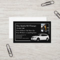 Quick Oil Change Automotive Service Business Card | Zazzle