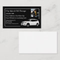 Quick Oil Change Automotive Service Business Card | Zazzle