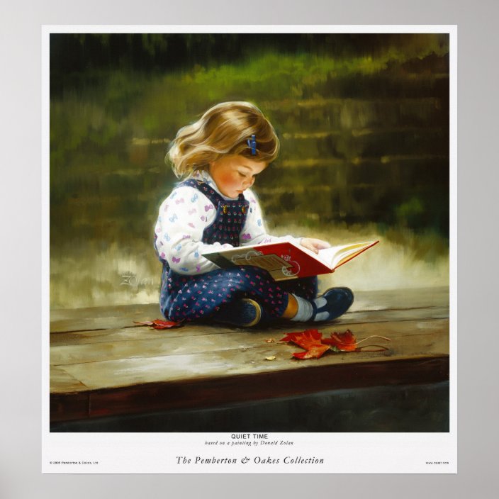 Quiet Time Poster | Zazzle.com
